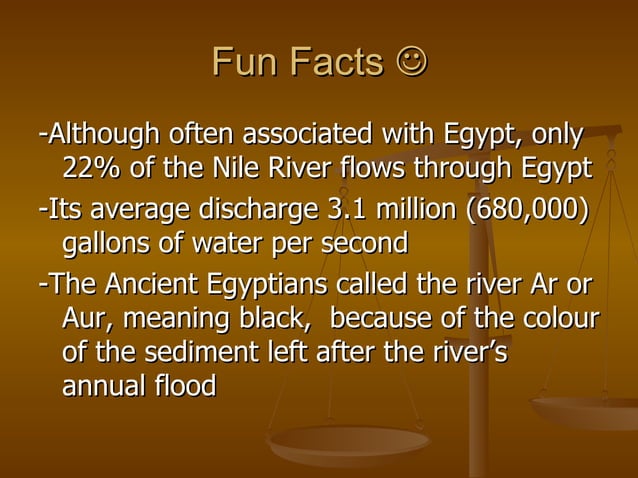 The Nile River | PPT