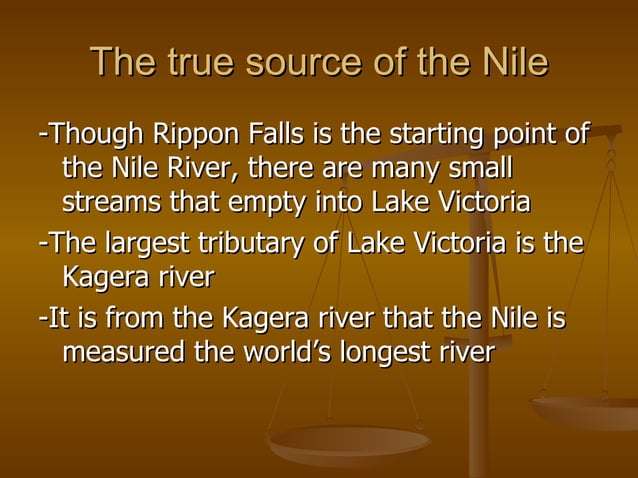 The Nile River | PPT