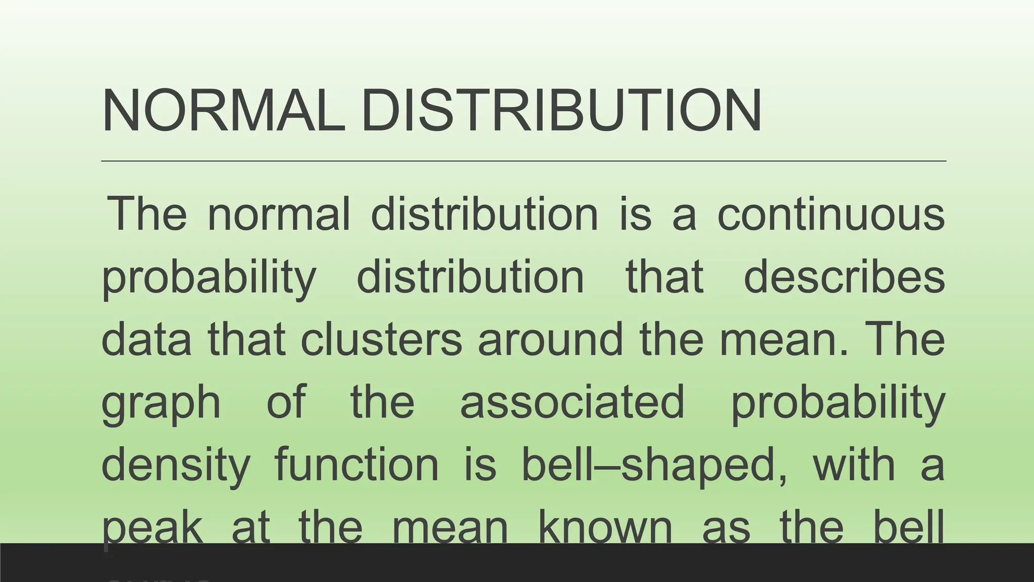 The-Normal-Distribution, Statics and Pro | PPTX | Geography | Science