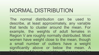 The-Normal-Distribution, Statics and Pro | PPTX | Geography | Science