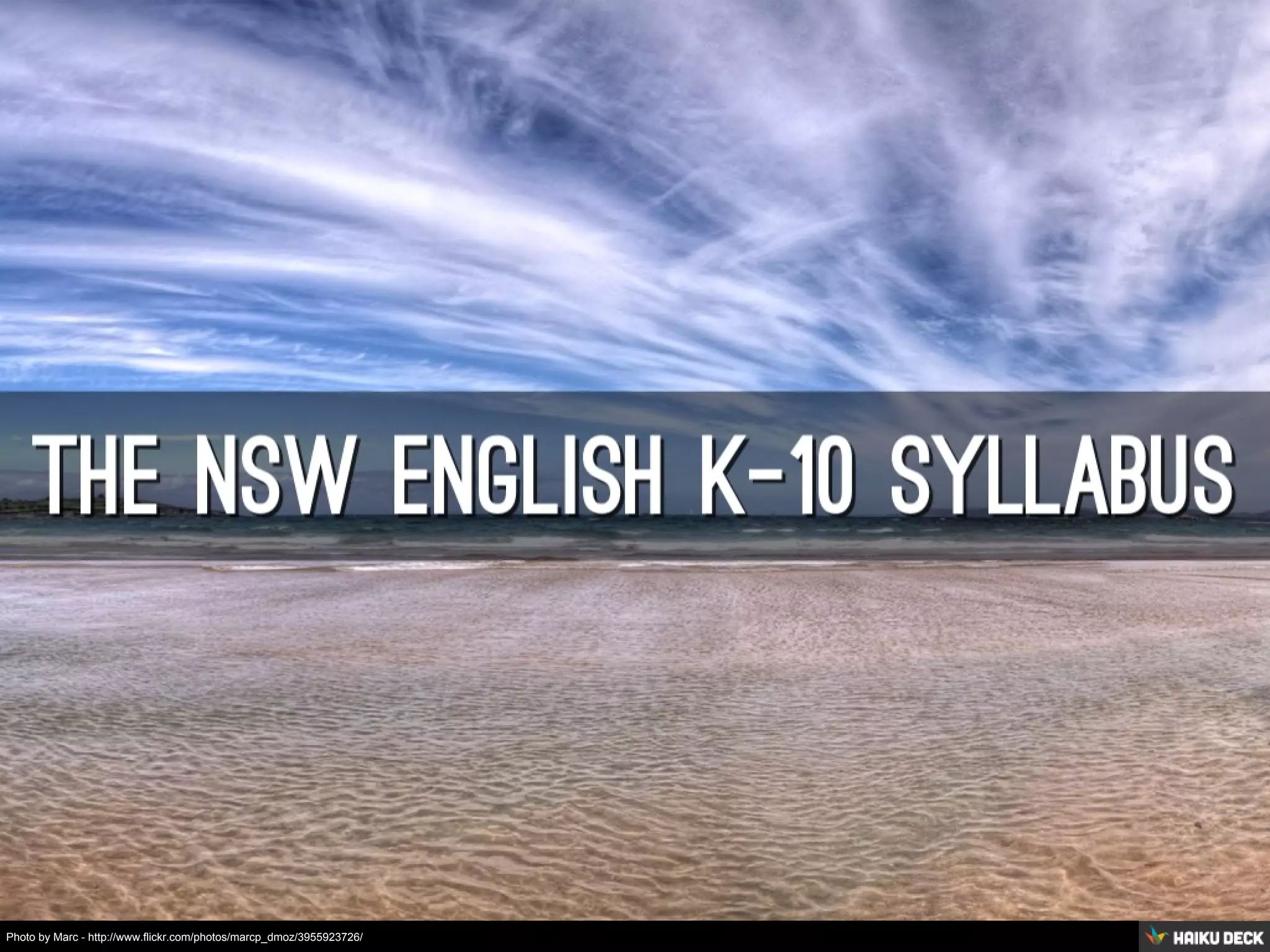The NSW English K-10 Syllabus | PPT