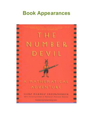 The Number Devil: A Mathematical Adventure [PDF] Books