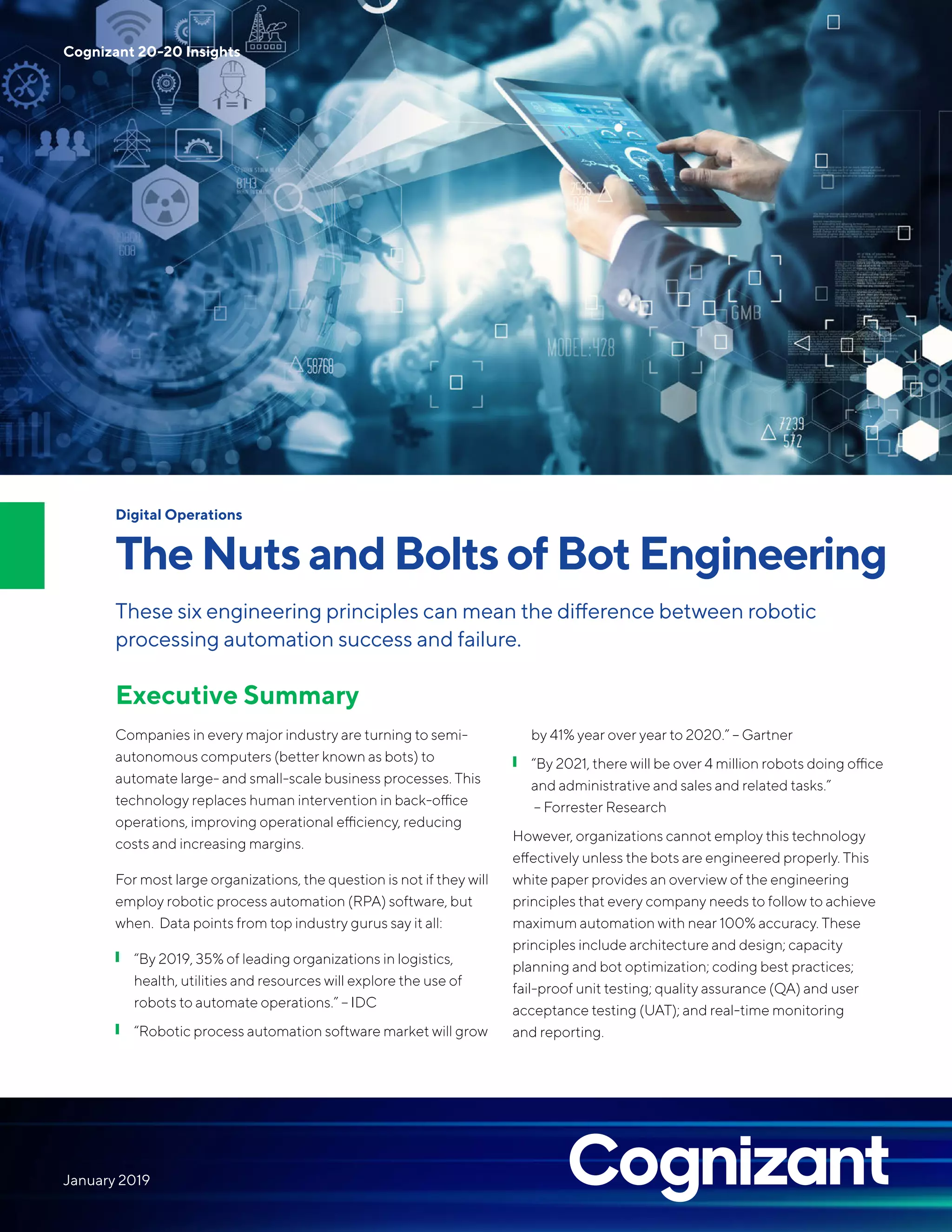 The Nuts and Bolts of Bot Engineering | PDF