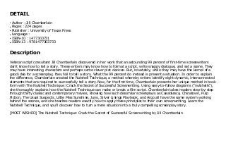 [MOST WISHED] The Nutshell Technique: Crack the Secret of Successful ...