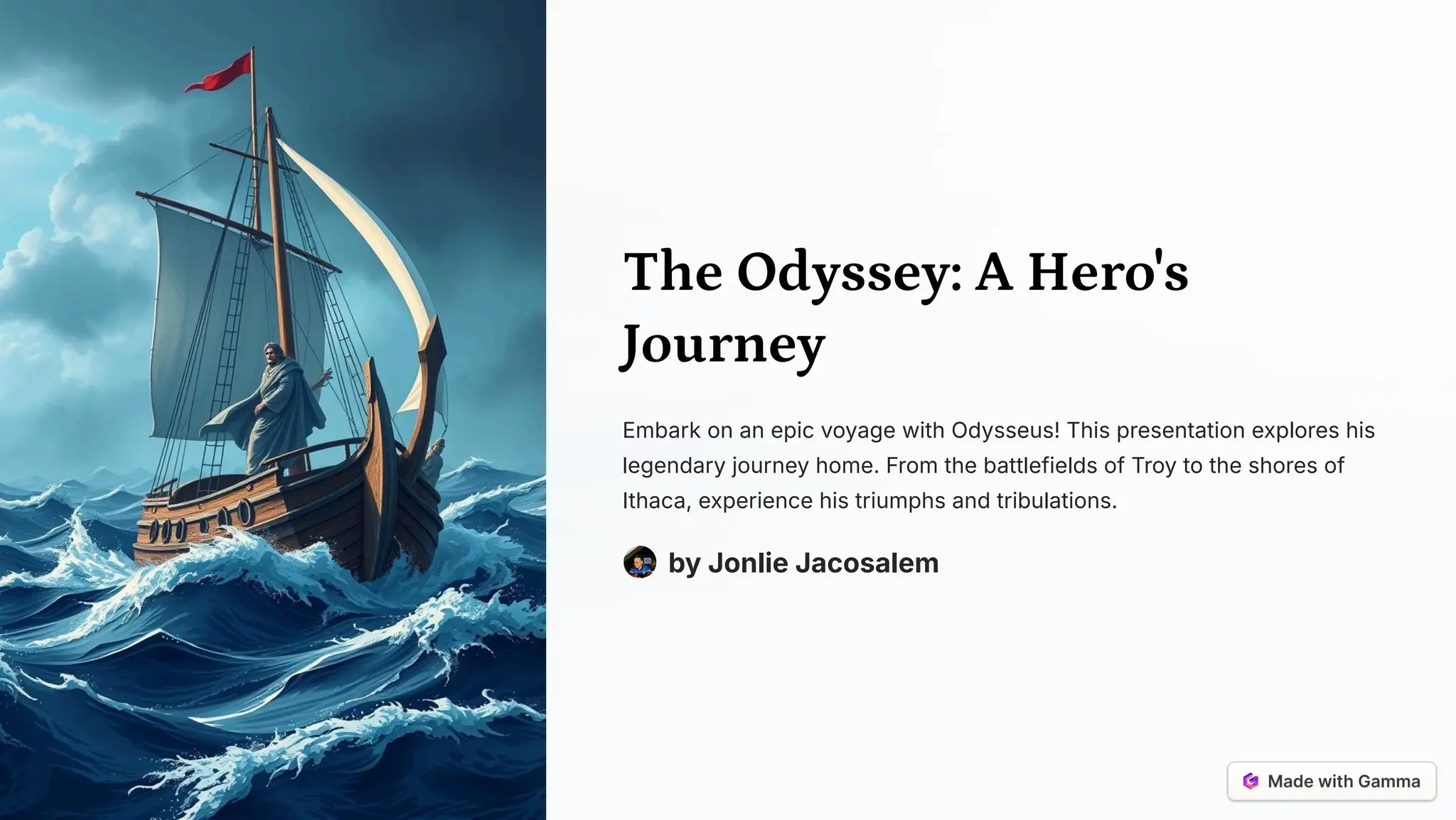 The-Odyssey-A-Heros- Journey and the trials | PDF