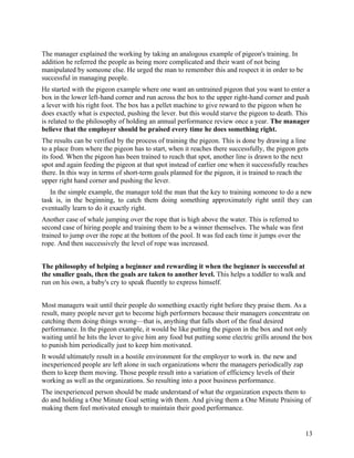 The one-minute-manager | PDF | Business Administration | Business