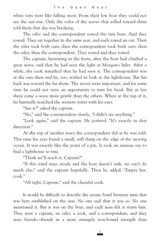 The open-boat | PDF