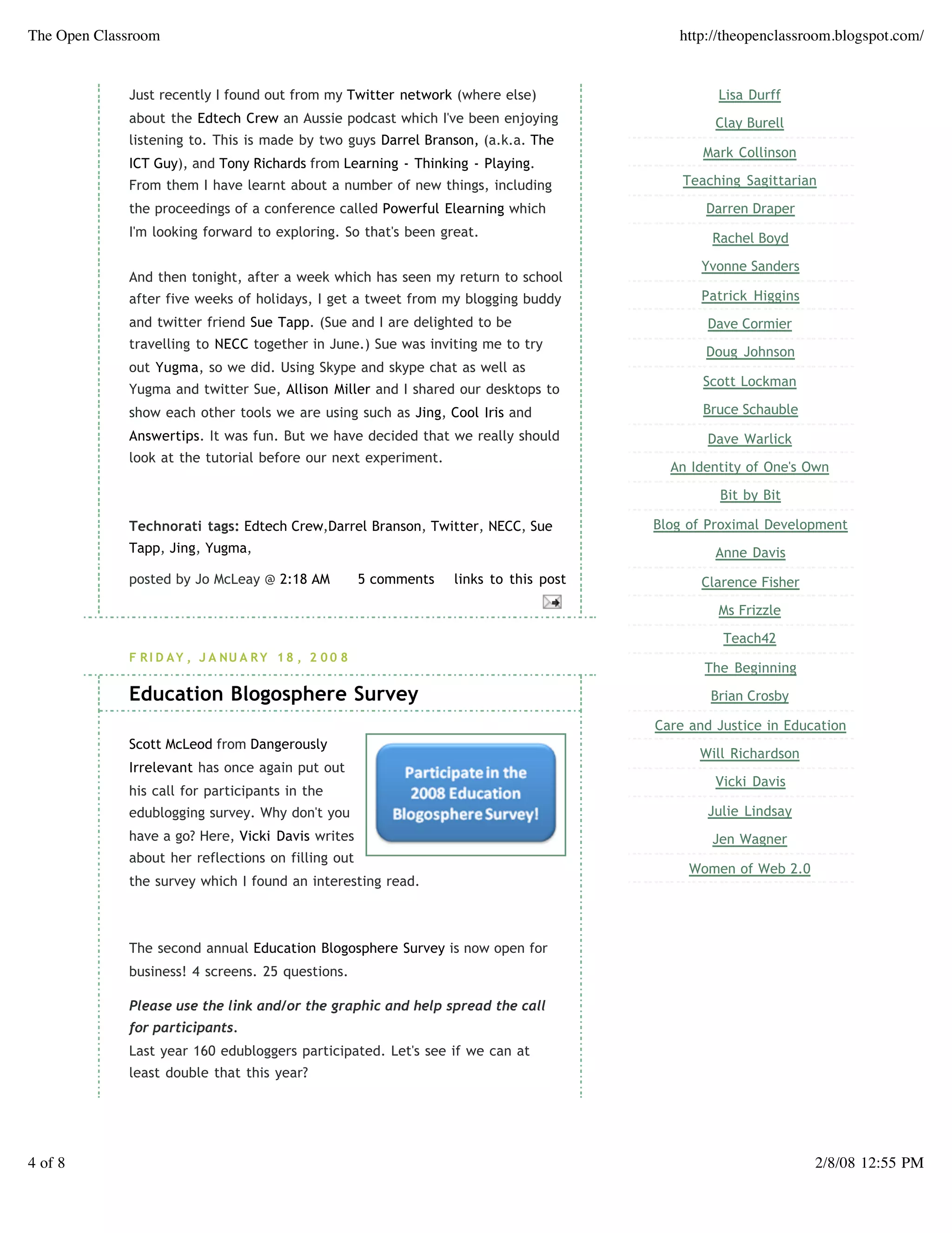 The Open Classroom | PDF