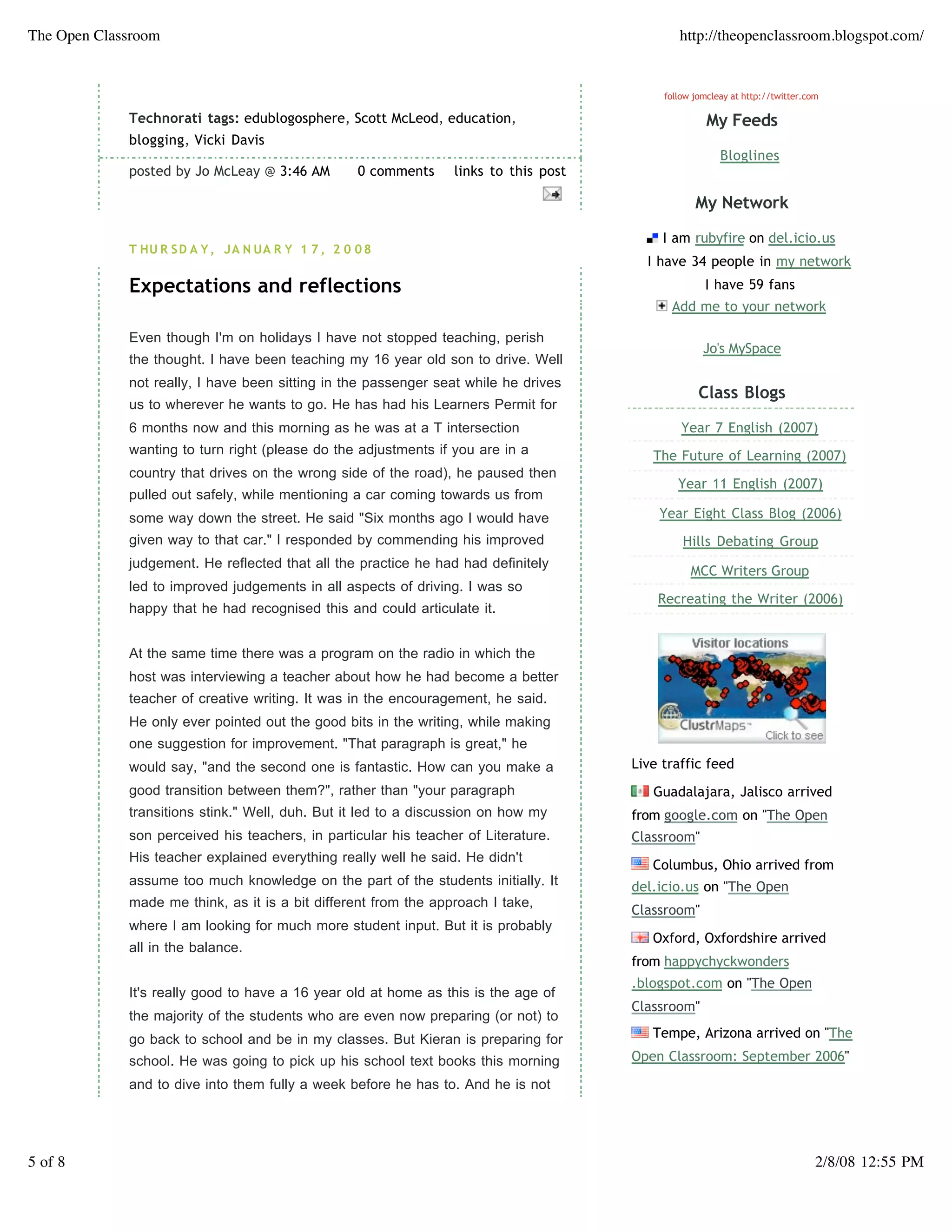 The Open Classroom | PDF