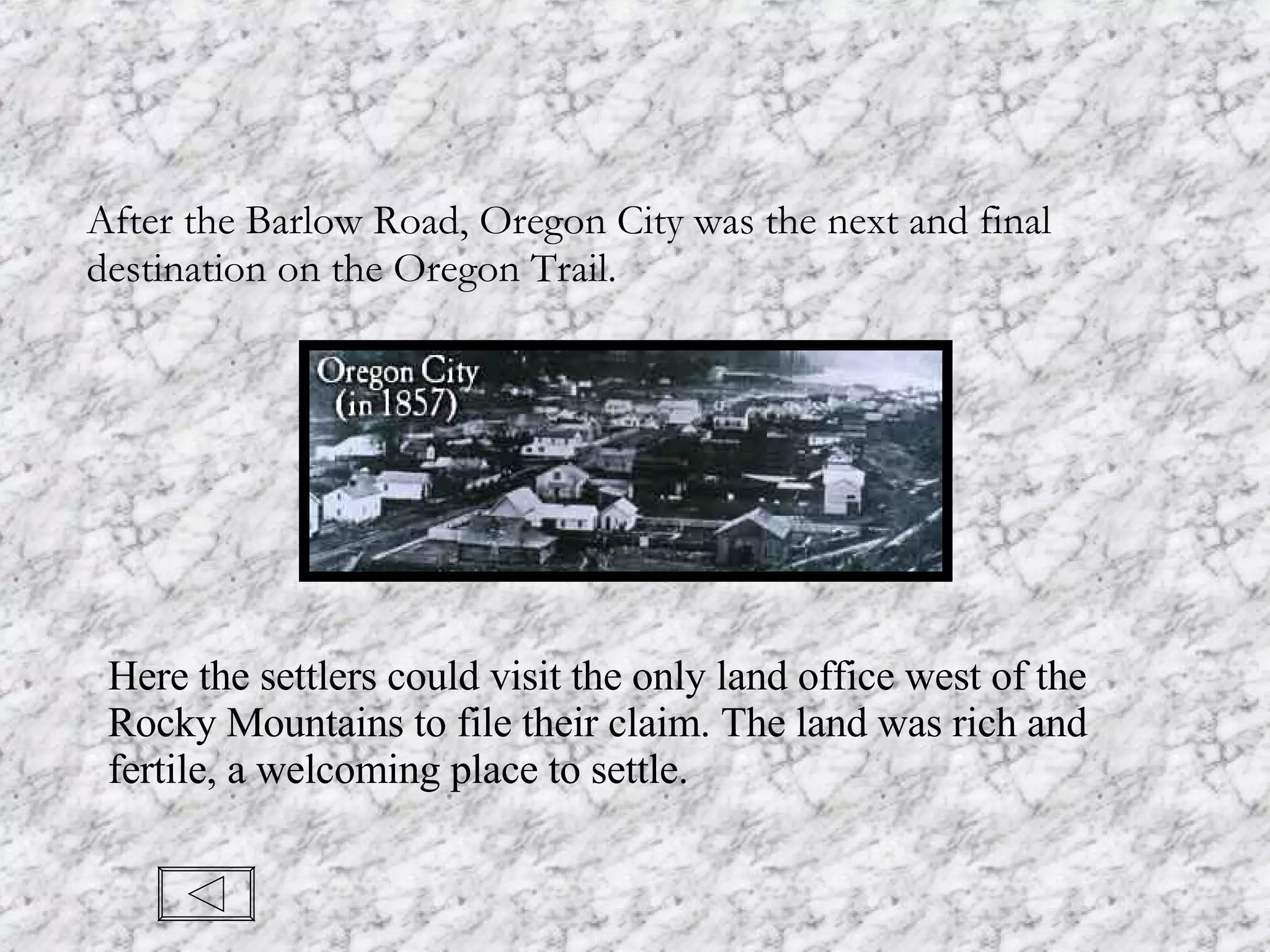 The Oregon Trail | PPT