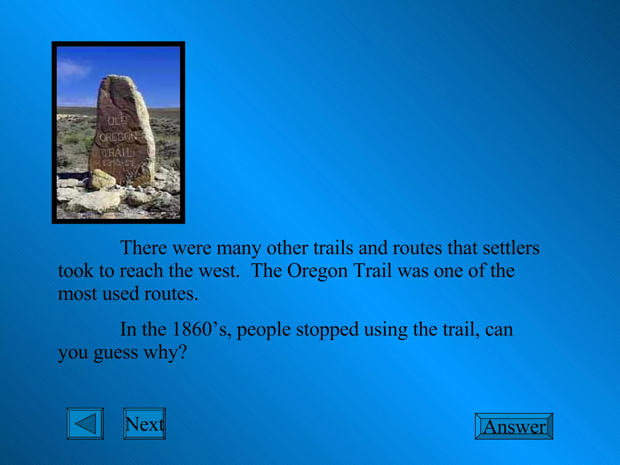 The Oregon Trail | PPT