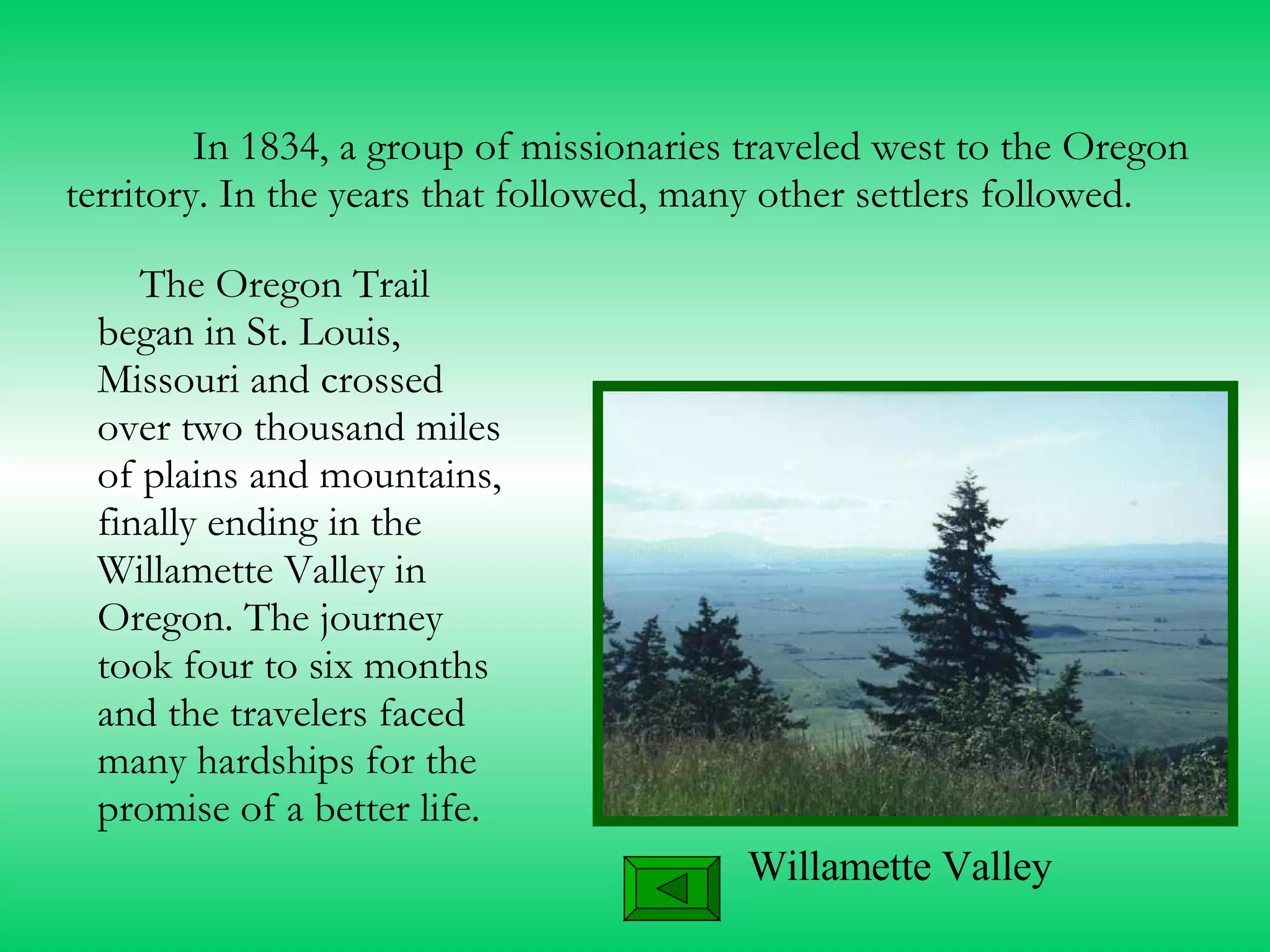 The Oregon Trail | PPT