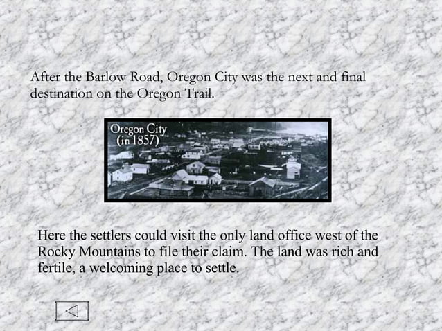 The Oregon Trail | PPT | North America Travel | Travel Locations