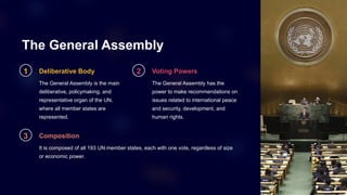 The Organisational Structure of the United Nations | PPTX