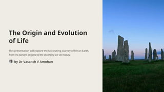 The Origin and Evolution of Life on Earth.pptx