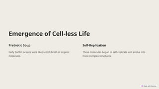 The Origin and Evolution of Life on Earth.pptx