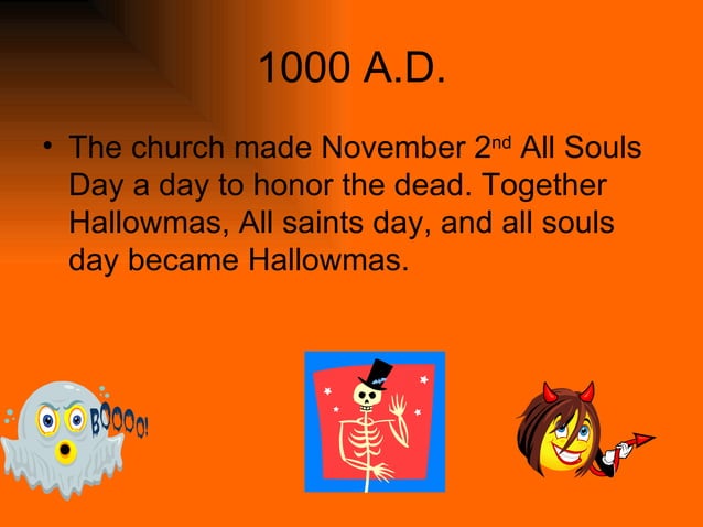 The Origin Of Halloween | PPT