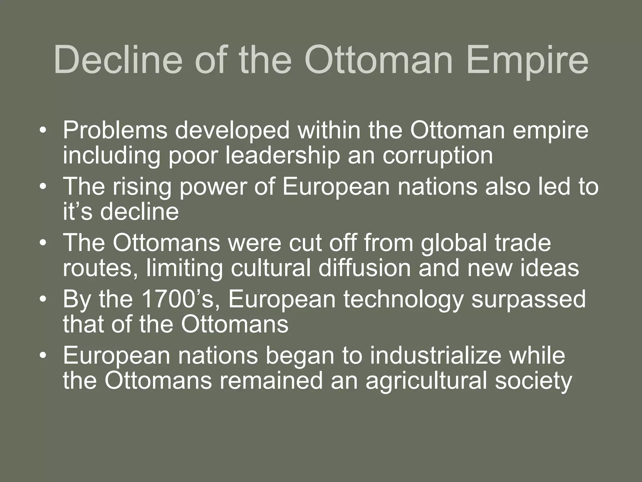 The Ottoman Empire | PPT