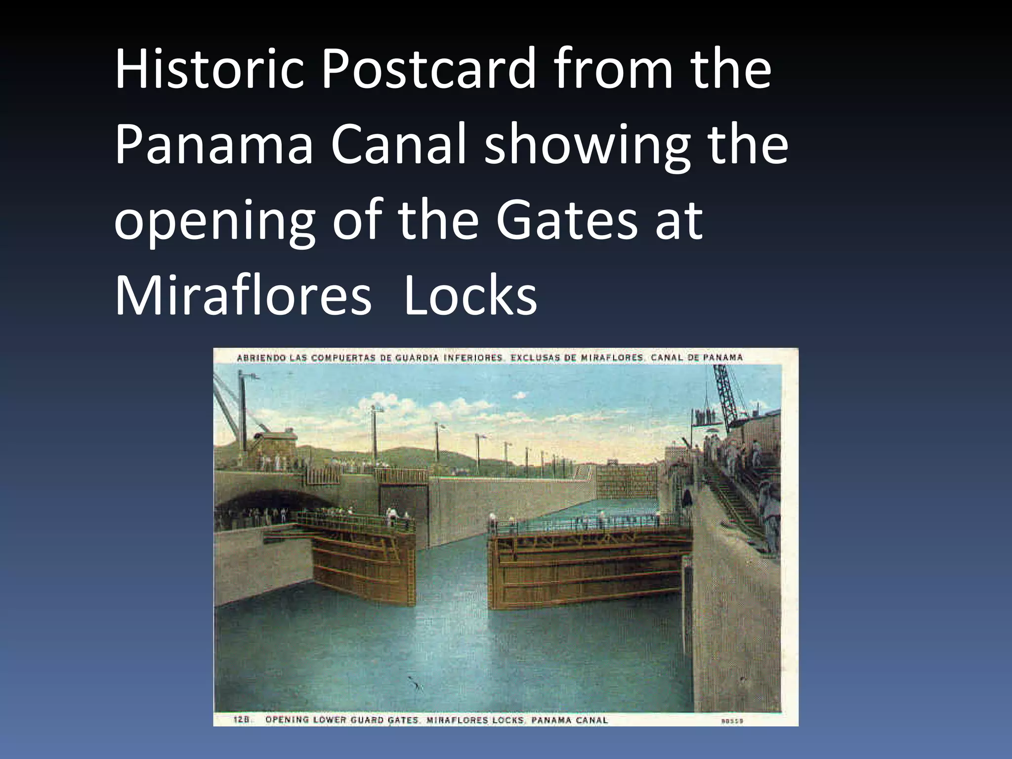 The Panama canal | PPT