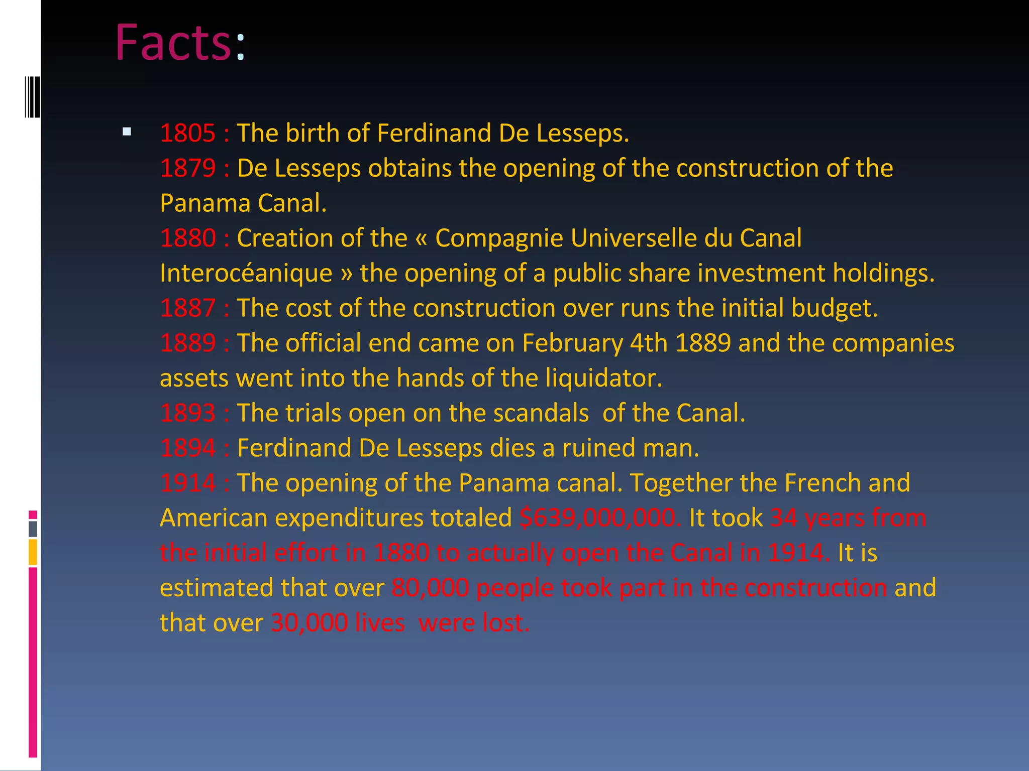 The Panama canal | PPT