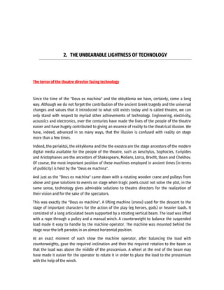 The impact of new technologies on theatre and costume | PDF