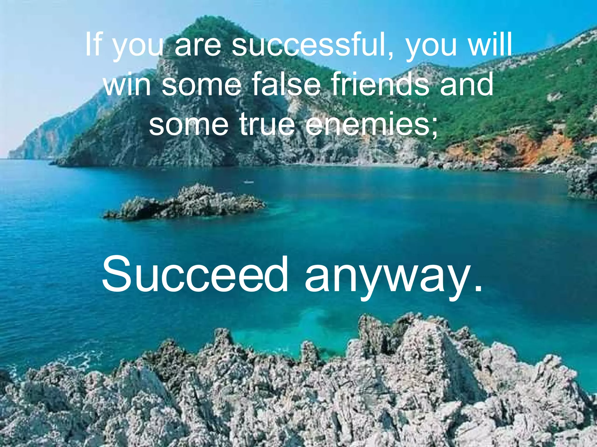 The Paradoxical Commandments | PPS | Christianity | Religion & Spirituality