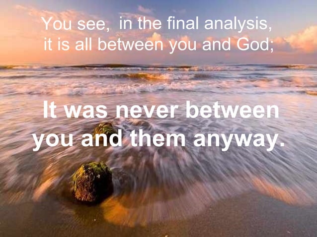 The Paradoxical Commandments | PPT