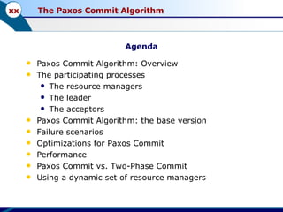 the Paxos Commit algorithm | PPS