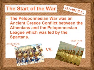 The Peloponnesian War | PPT