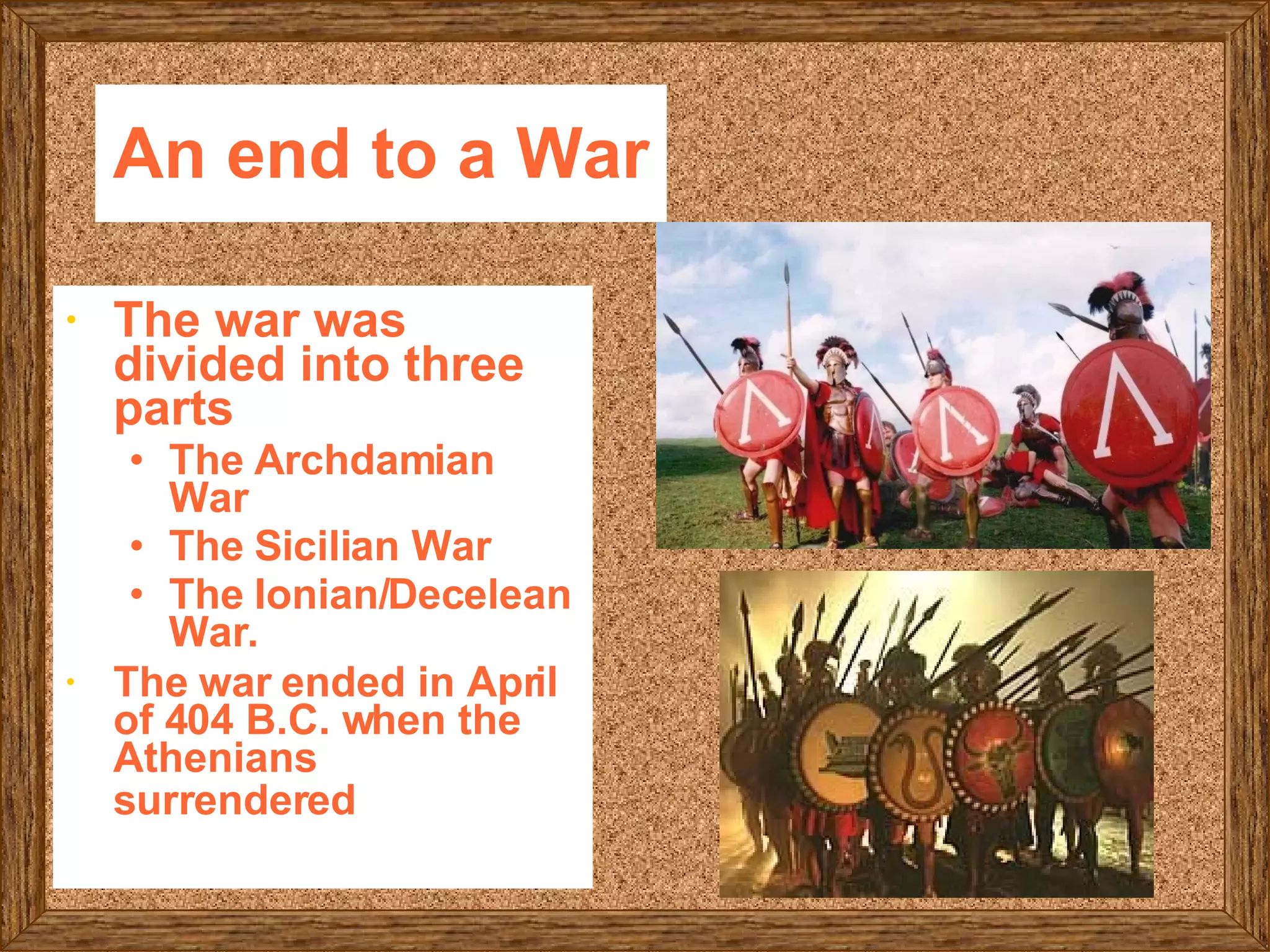 The Peloponnesian War | PPT