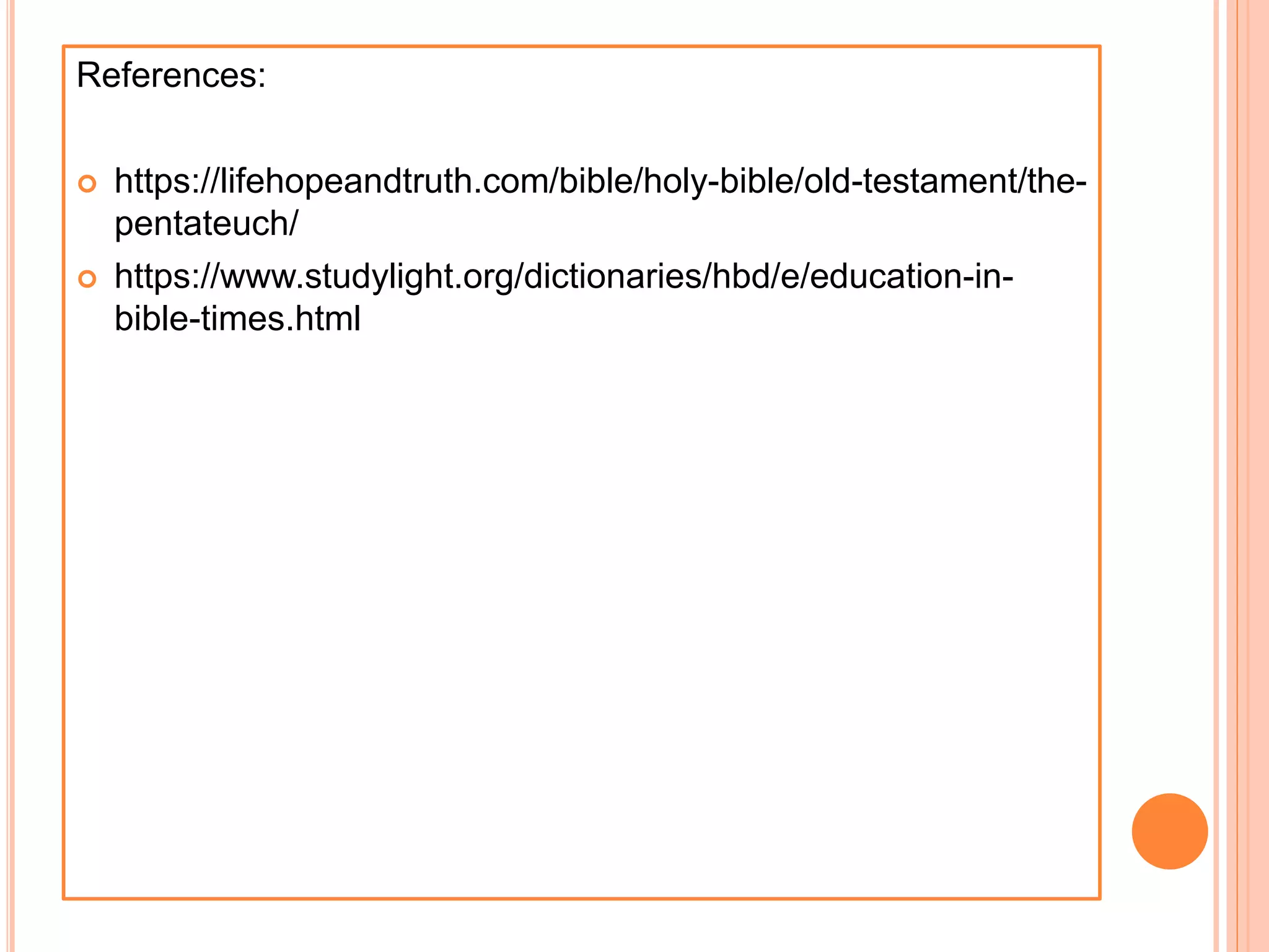 The Pentateuch-intro (1) | PPTX