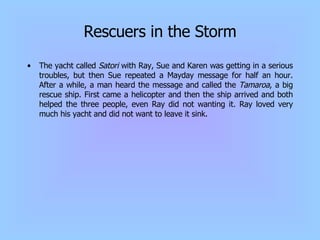 The Perfect Storm - Presentation revised | PPT | Weather | Science