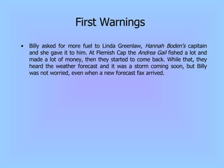 The Perfect Storm Presentation | PPT