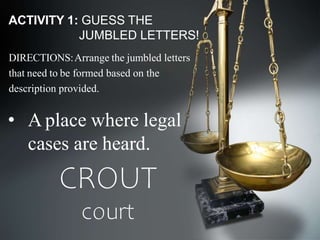 The-Philippine-Judiciary and its stages and yes | PPT