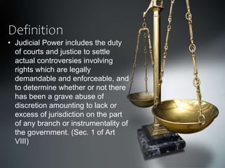 The-Philippine-Judiciary and its stages and yes | PPT