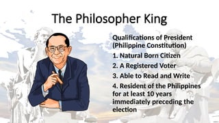 The-Philosopher-King and Its Attributes and Behavior | PPTX