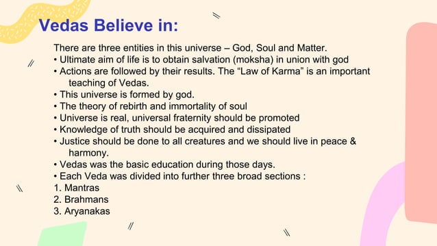 The-Philosophy-of-Vedas.The history of e | PPTX