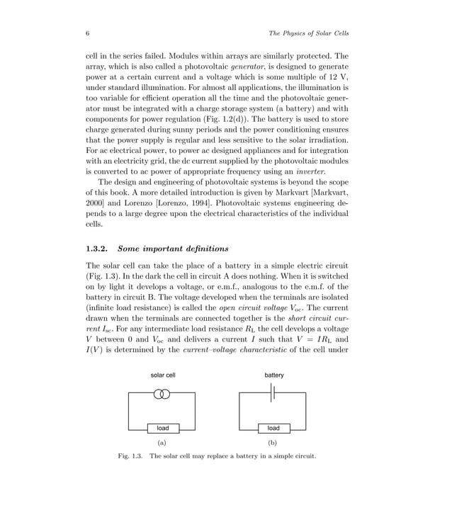 The physics-of-solar-cells-ch-1 | PDF