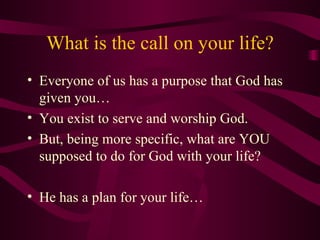 The Plans Christ Has for Us | PPT
