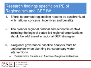 The Political Economy of Regionalism | PPTX