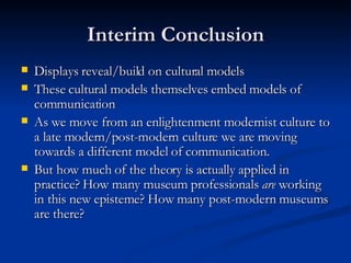 The post-modern museum? | PPT