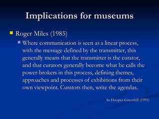 The post-modern museum? | PPT