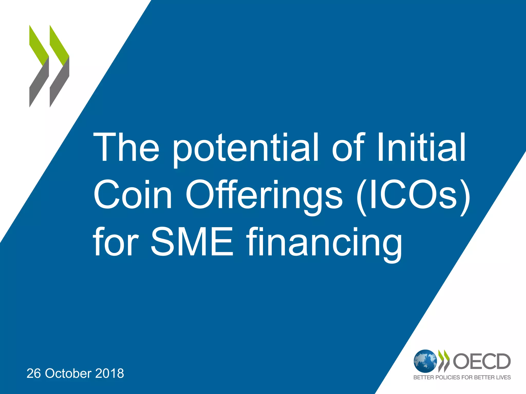 The potential of Initial Coin Offerings (ICOs) for SME financing | PDF
