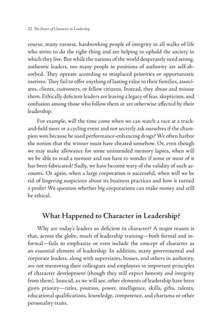 The power-of-character-in-leadership-by-myles-munroe | PDF