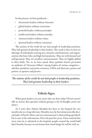 The power-of-character-in-leadership-by-myles-munroe | PDF