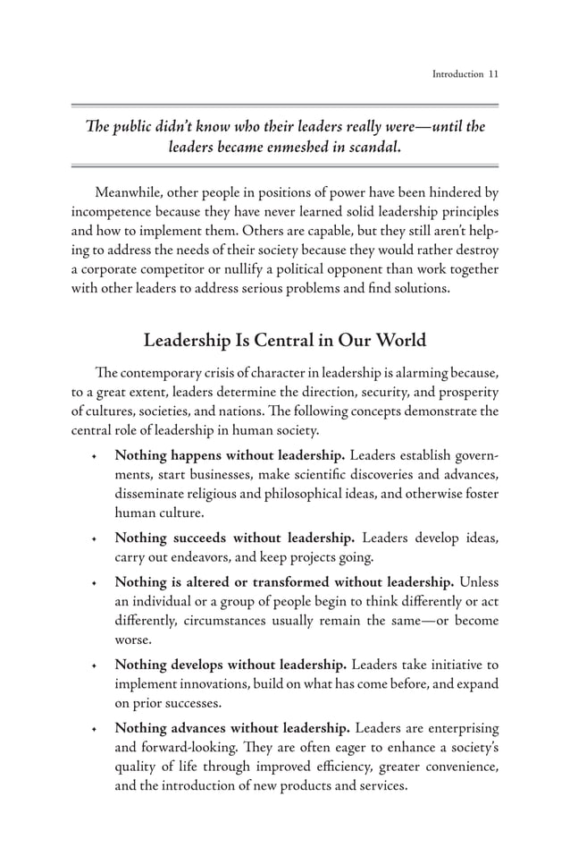 The power-of-character-in-leadership-by-myles-munroe | PDF
