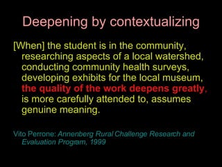 The Power of Community-Centered Education | PPT