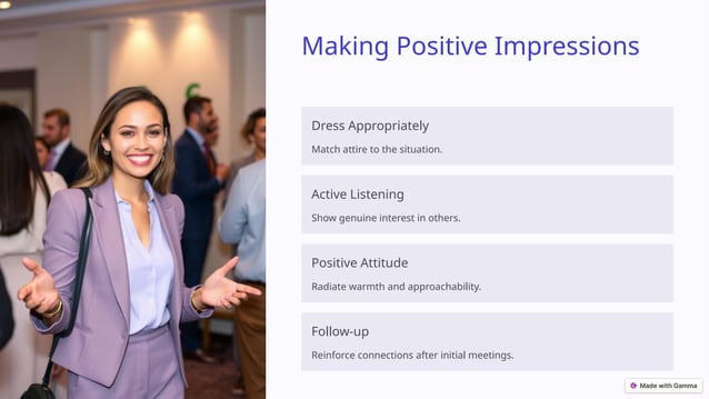 The-Power-of-First-Impressions- First impressions are powerful | PPTX