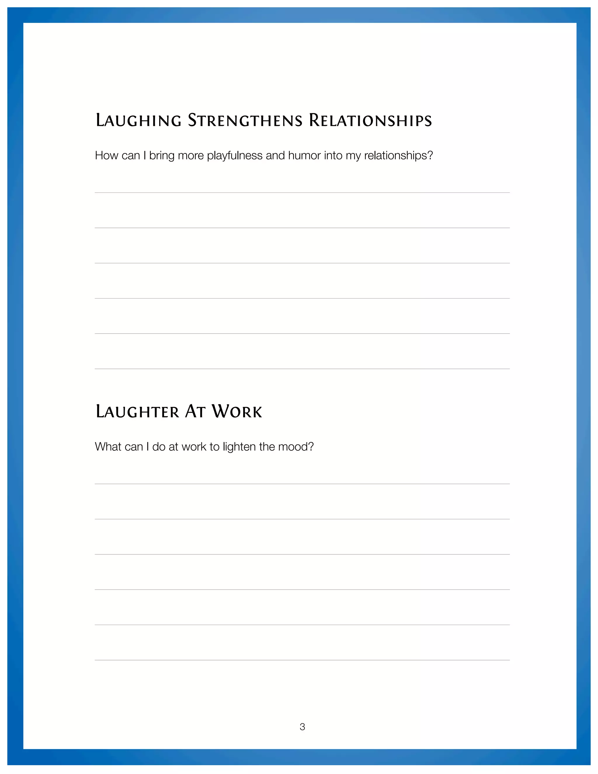 The power-of-laughter-worksheet | PDF