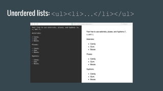 The power of Markdown | PPT